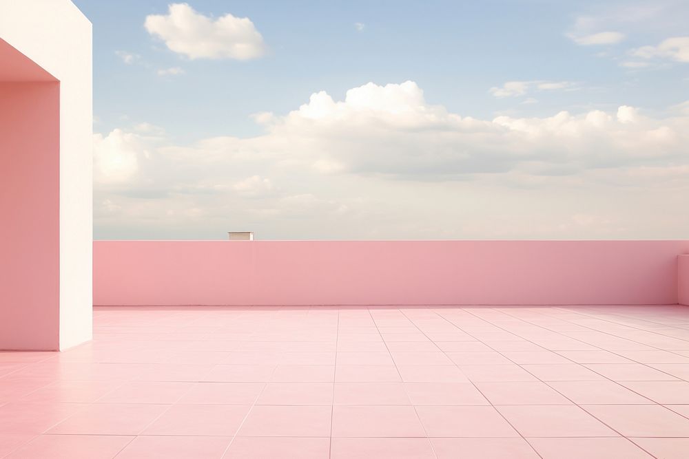 Pink architecture building flooring. | Premium Photo - rawpixel