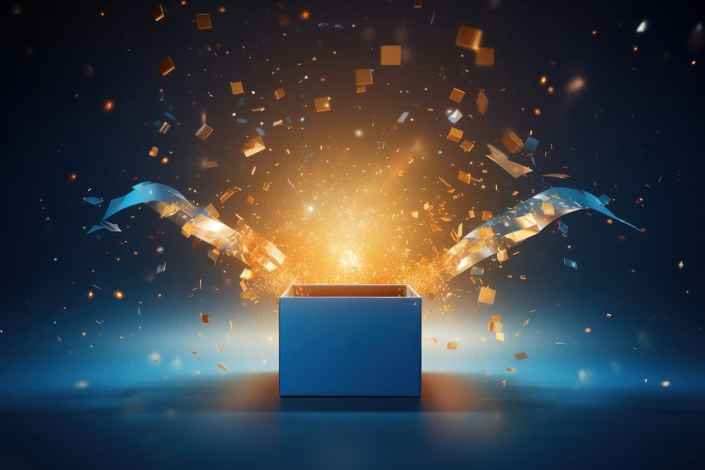 Box No Text lighting illuminated. | Premium Photo Illustration - rawpixel