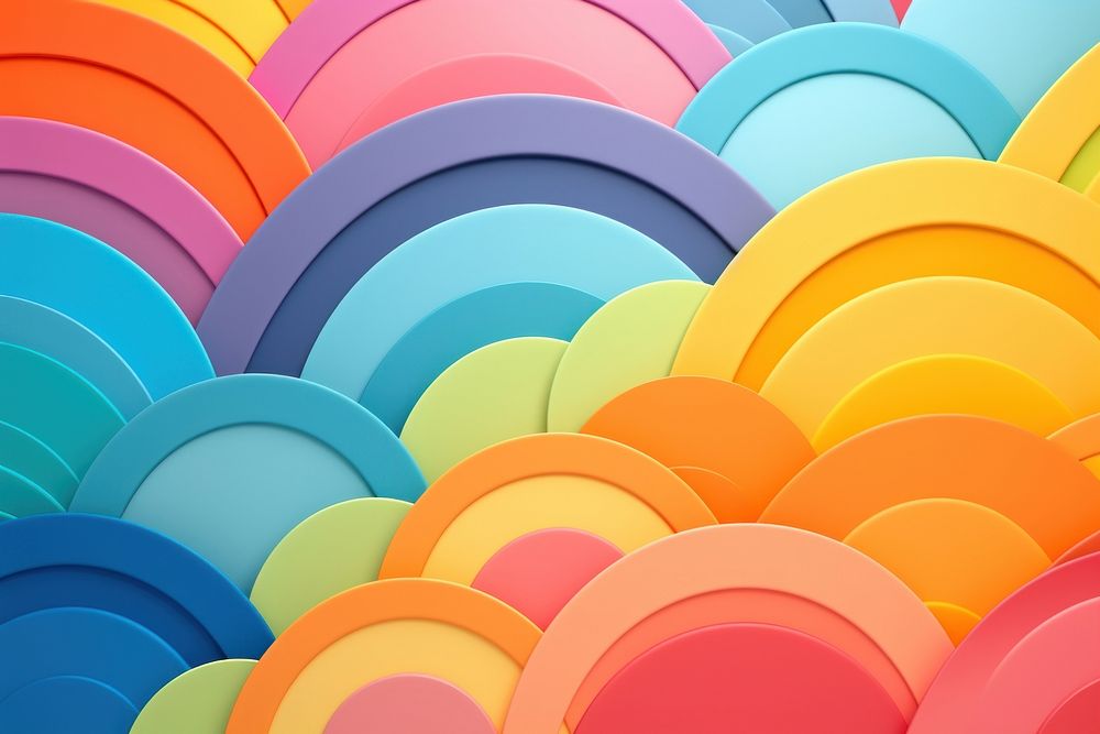 Rainbow backgrounds repetition variation | Free Photo Illustration ...