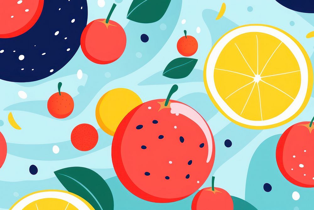 Fruits backgrounds grapefruit pattern. | Free Photo Illustration - rawpixel