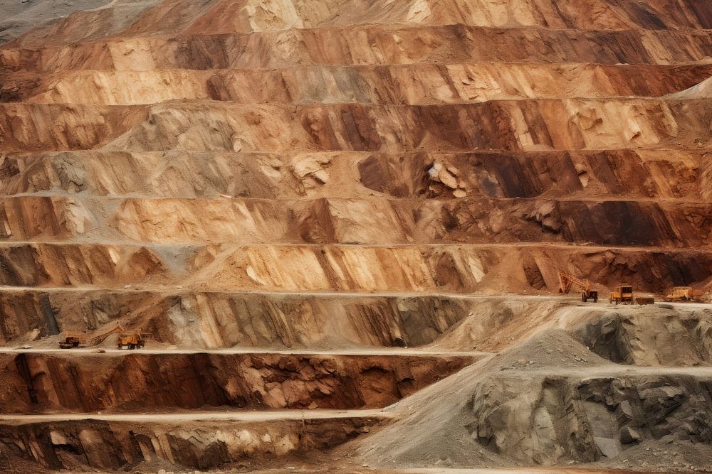 Large copper mine outdoors nature | Free Photo - rawpixel