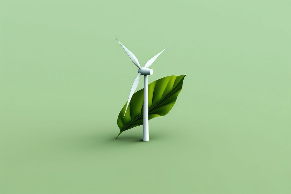 Green energy turbine machine electricity. | Free Photo Illustration ...