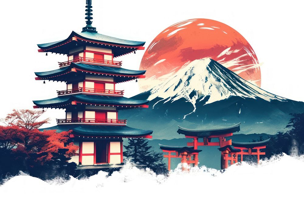 Japan architecture building outdoors. | Free Photo Illustration - rawpixel