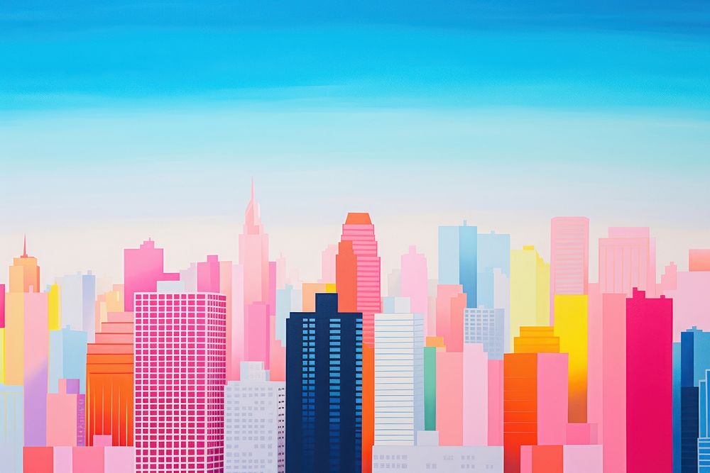 Architecture metropolis cityscape landscape. | Free Photo Illustration ...