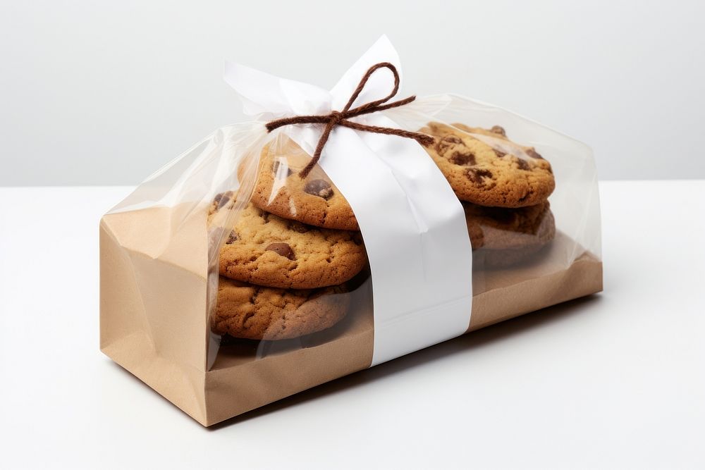 Cookie packaging paper bag bread | Free Photo - rawpixel
