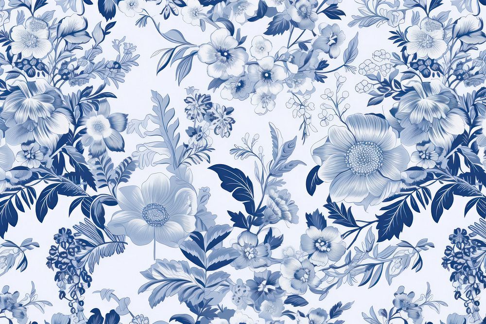 Flowers wallpaper pattern plant. | Premium Photo Illustration - rawpixel