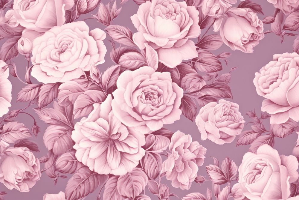 Rose wallpaper pattern flower. | Premium Photo Illustration - rawpixel