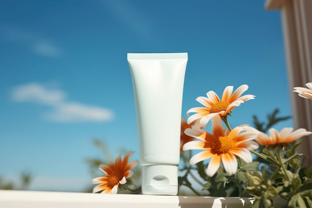 Sunscreen tube flower summer plant. | Free Photo - rawpixel