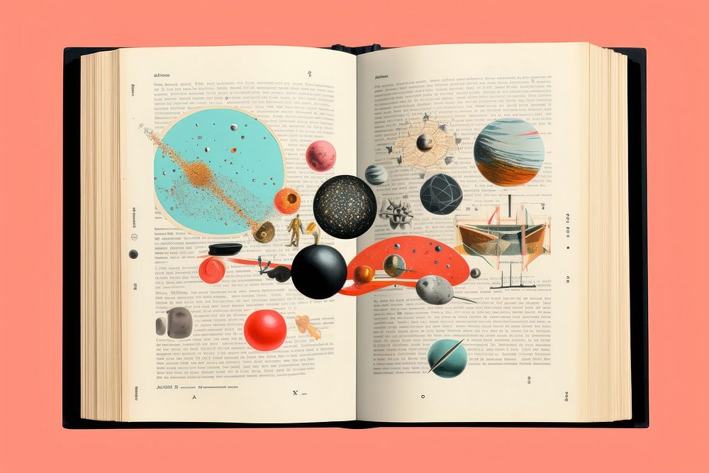 Collage open science book publication | Free Photo Illustration - rawpixel