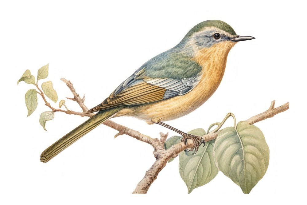 Bird drawing animal white background. | Free Photo Illustration - rawpixel