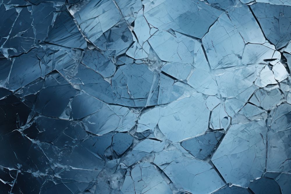 Light blue cracked ice destruction. | Premium Photo - rawpixel