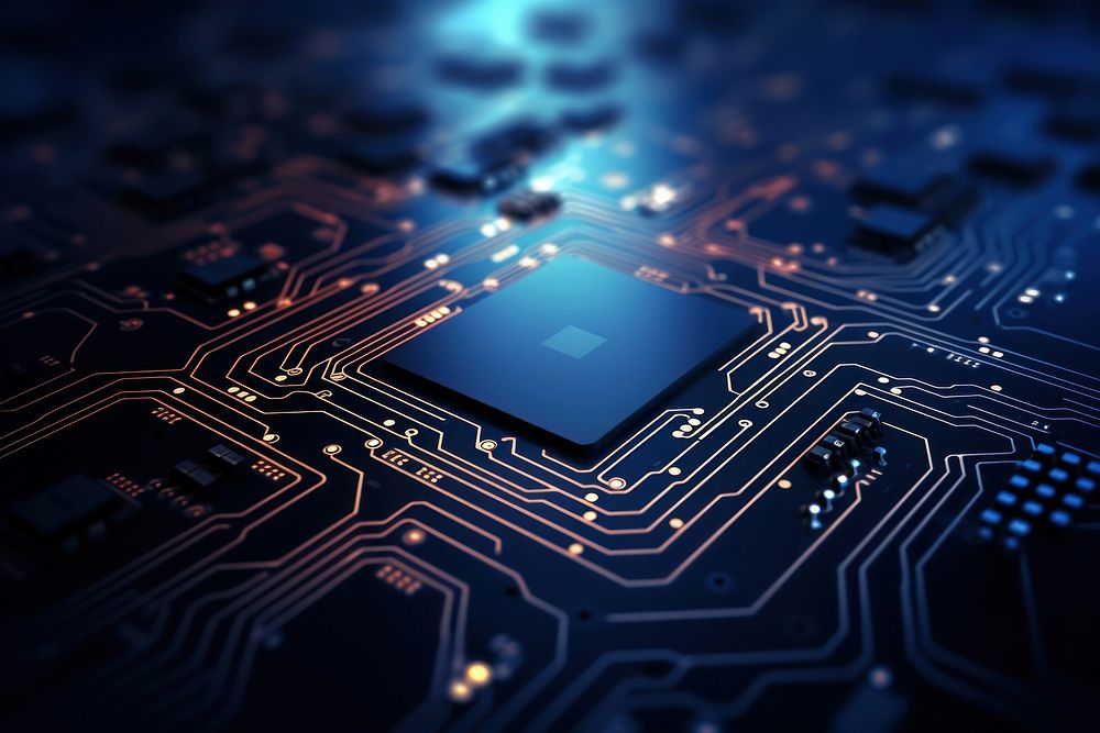 Abstract background electronics technology complexity. | Premium Photo ...