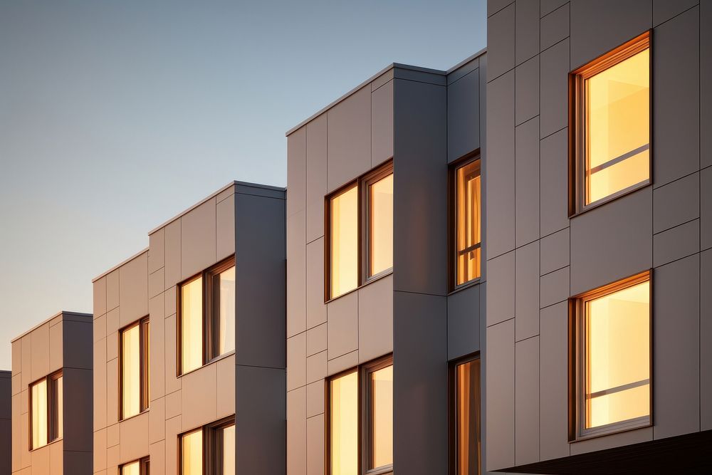 Apartment complex exterior architecture building | Free Photo - rawpixel