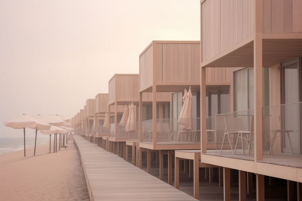 Beach resort architecture building outdoors. | Free Photo - rawpixel