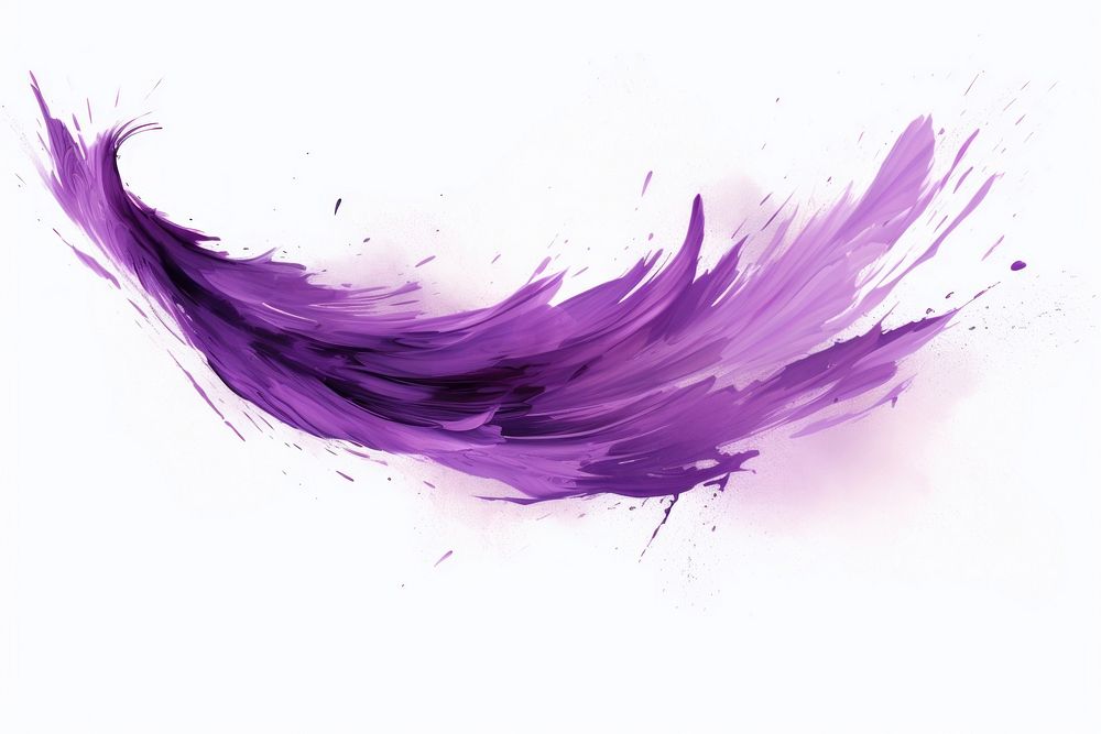 Purple watercolor drawing sketch art. | Free Photo Illustration - rawpixel