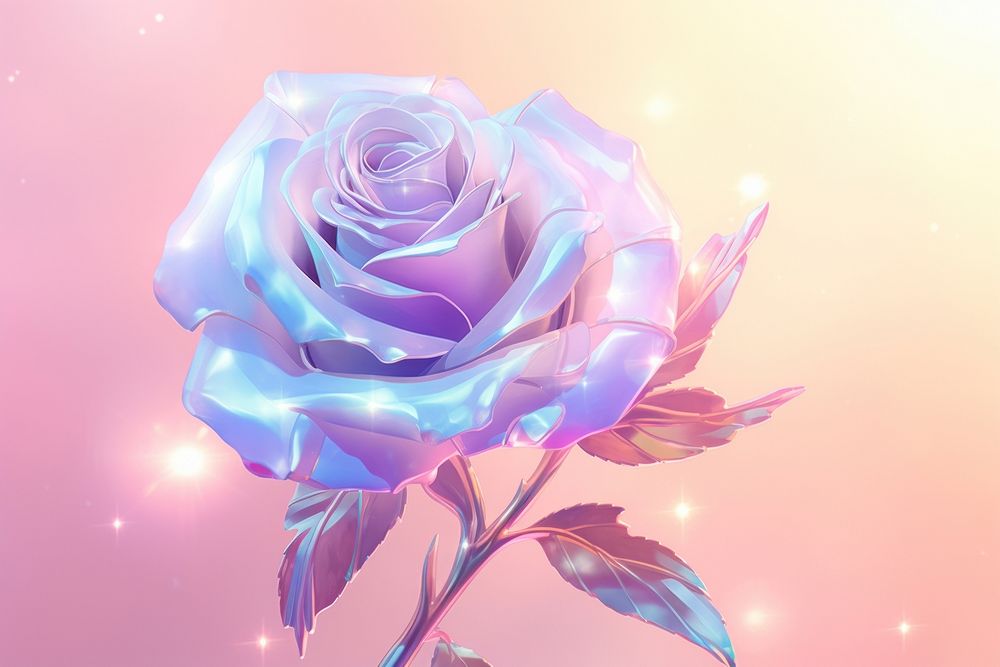 Rose flower plant art. | Free Photo Illustration - rawpixel