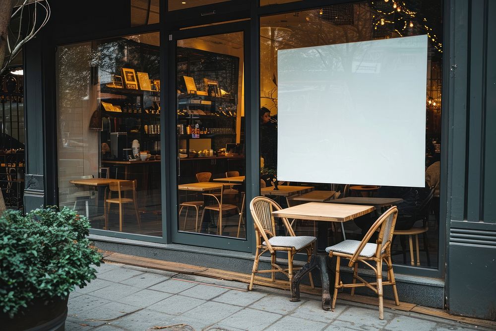 Coffee store shop window restaurant | Premium Photo - rawpixel