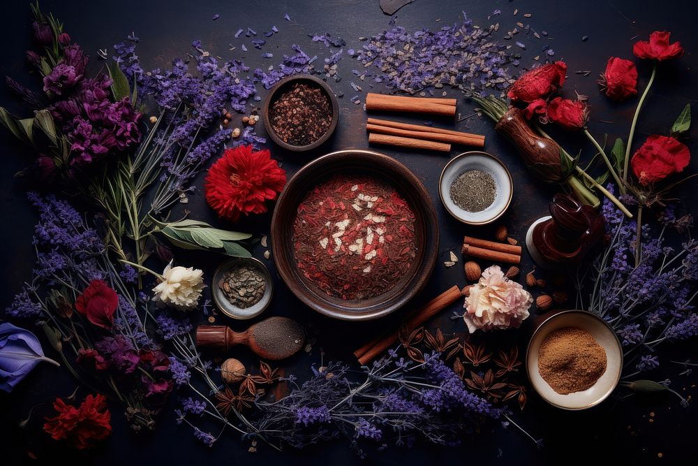 Aromatherapy ingredient flower spice. | Premium Photo - rawpixel