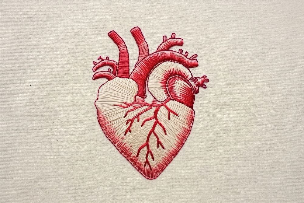 heart beat heart graph embroidery | Free Photo - rawpixel