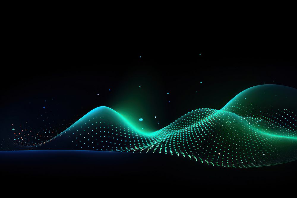 Abstract green blue neon background | Free Photo Illustration - rawpixel