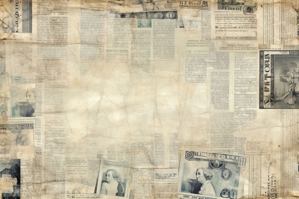 Money ephemera border newspaper backgrounds | Free Photo Illustration ...
