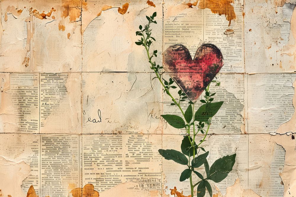 Heart symbol ephemera border backgrounds | Free Photo Illustration ...