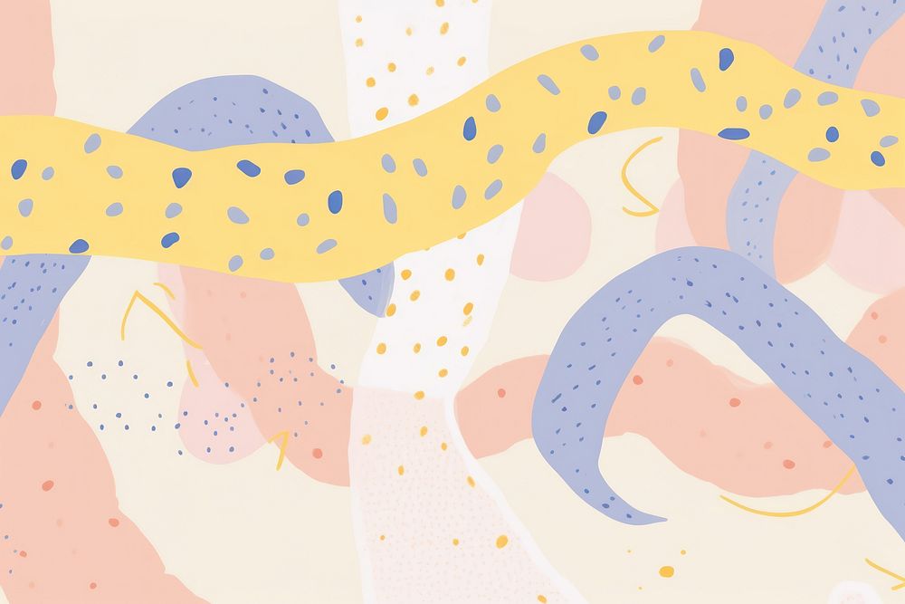 Memphis ribbon background art backgrounds | Premium Photo Illustration ...