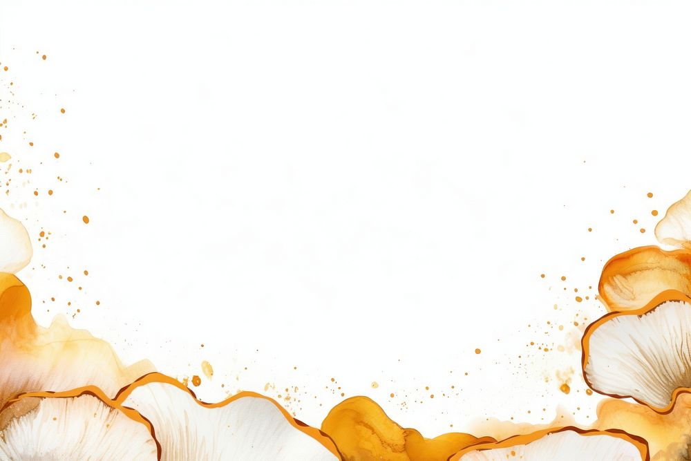Mushroom border frame backgrounds splattered | Free Photo Illustration ...