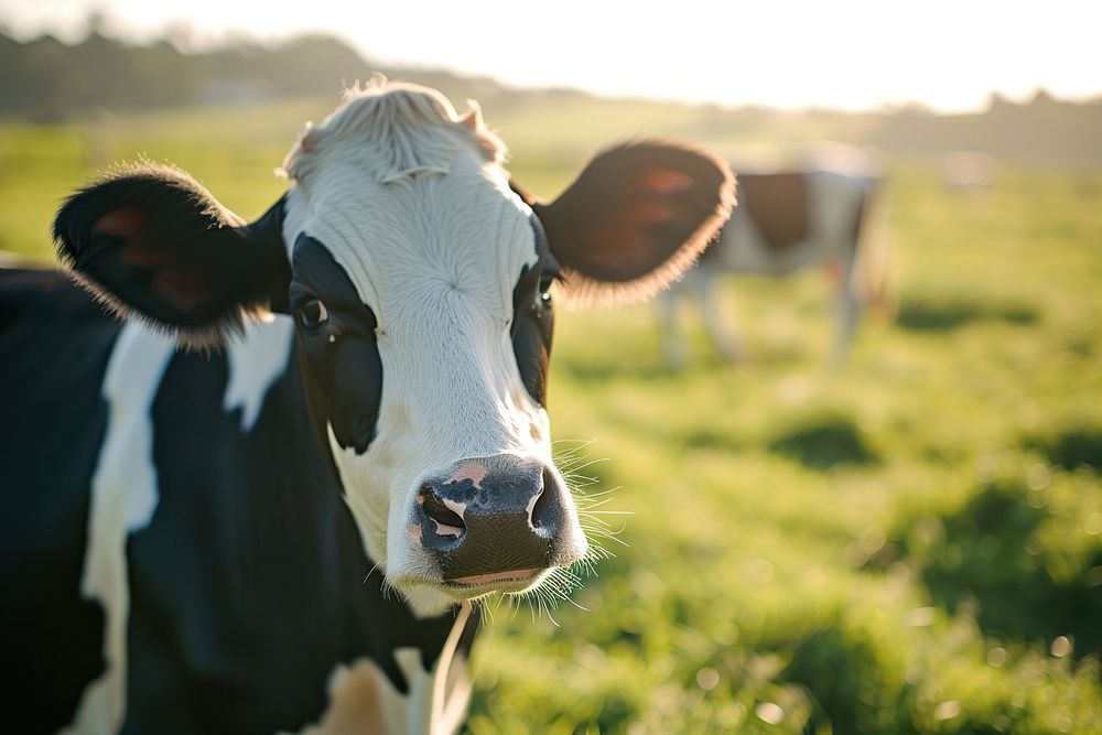 Dairy Cows cow livestock mammal. | Free Photo - rawpixel