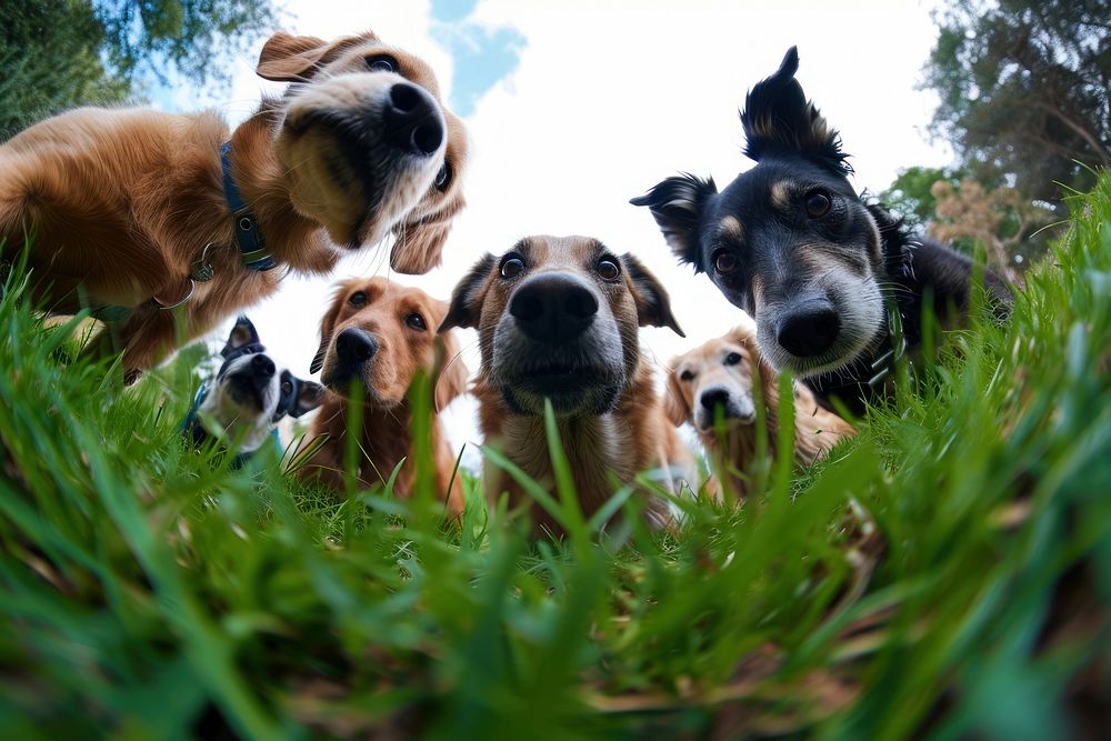 Dog outdoors mammal animal. | Premium Photo - rawpixel