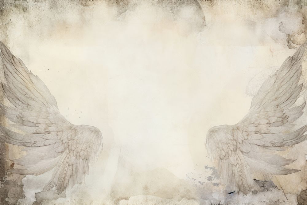 Angel wings border backgrounds architecture | Free Photo Illustration ...