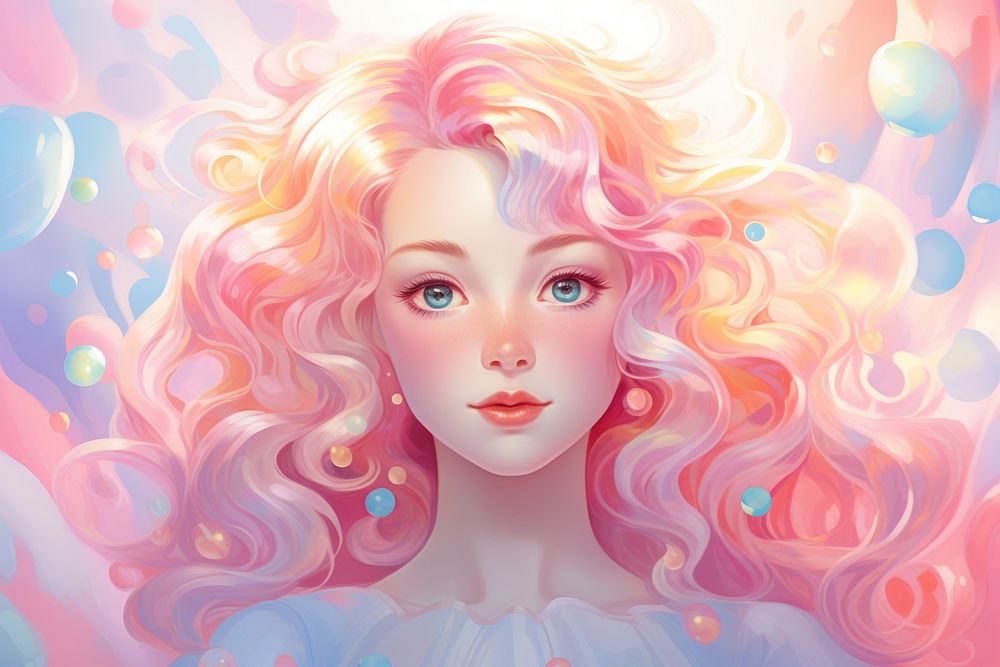 Candy portrait toy art. | Free Photo Illustration - rawpixel