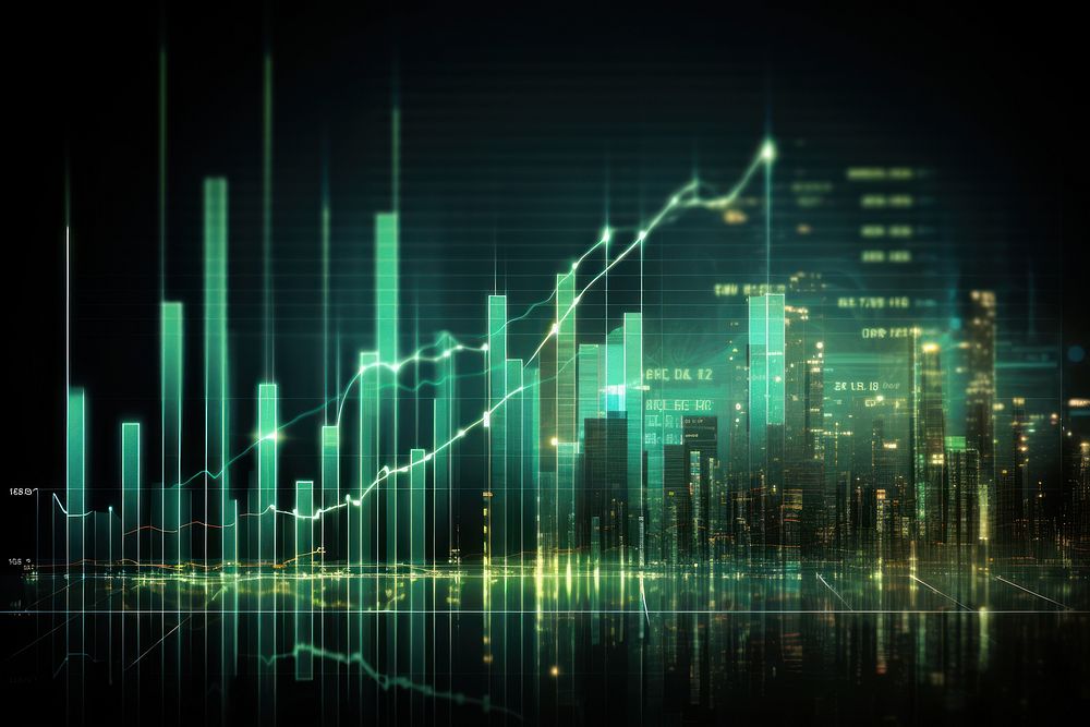 Finance and money technology graph | Premium Photo - rawpixel