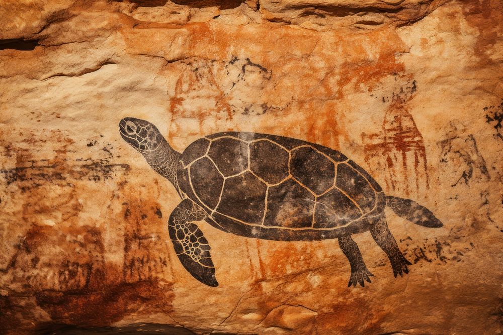 Paleolithic cave art painting style | Free Photo - rawpixel