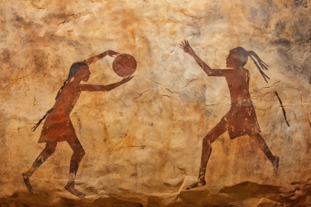 Paleolithic cave art painting style | Premium Photo - rawpixel
