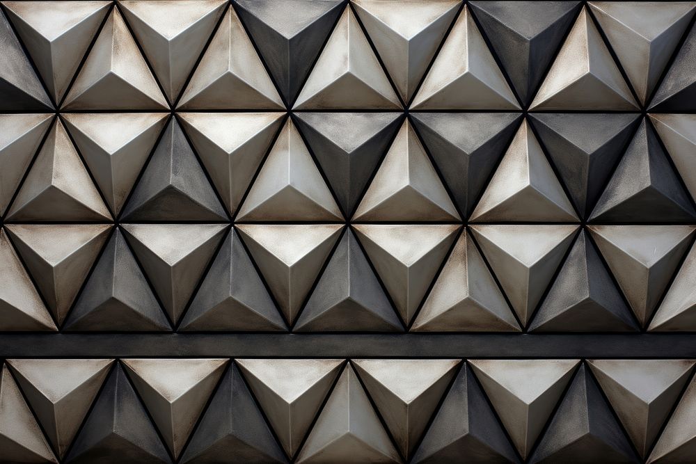 Triangle bas relief pattern wall | Premium Photo Illustration - rawpixel
