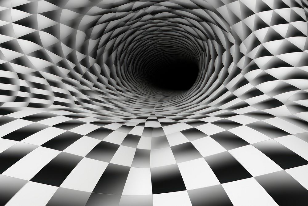 White and grey checkered op | Premium Photo Illustration - rawpixel