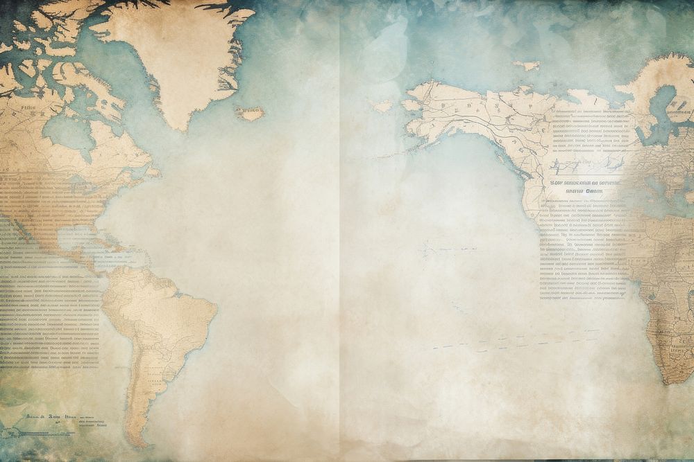 World map backgrounds paper topography | Free Photo Illustration - rawpixel