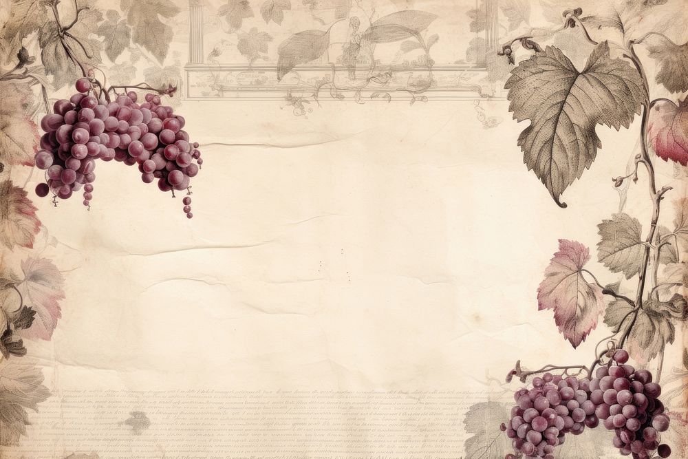 Wine backgrounds grapes plant. | Free Photo Illustration - rawpixel