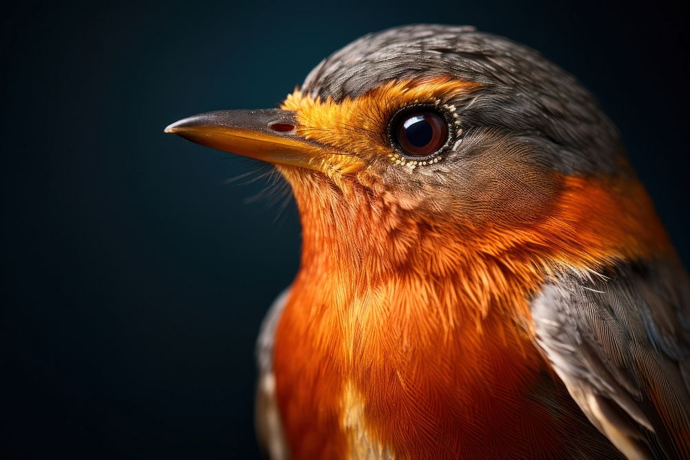 Robin bird animal beak wildlife. | Premium Photo - rawpixel