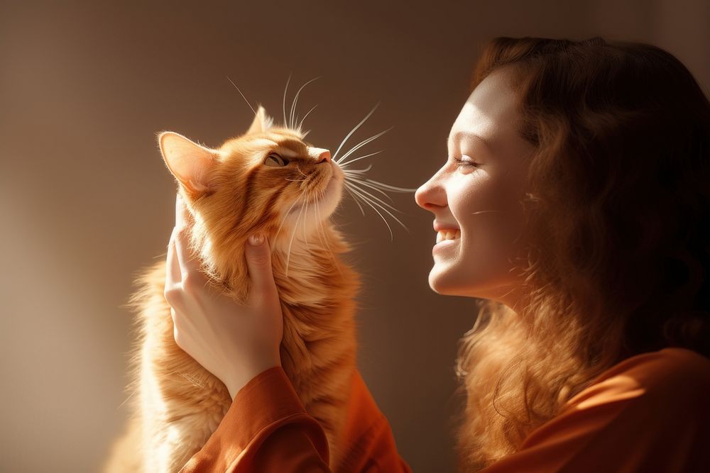 Person playing cat photography portrait | Premium Photo - rawpixel