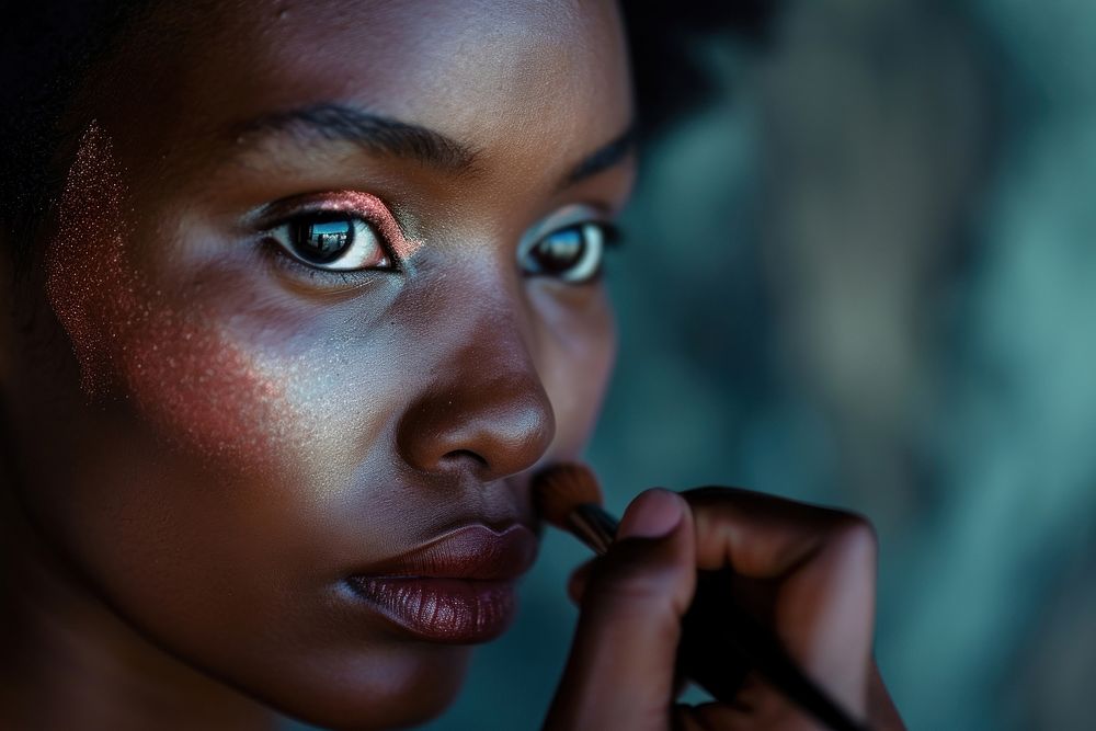 Black South African woman makeup | Premium Photo - rawpixel