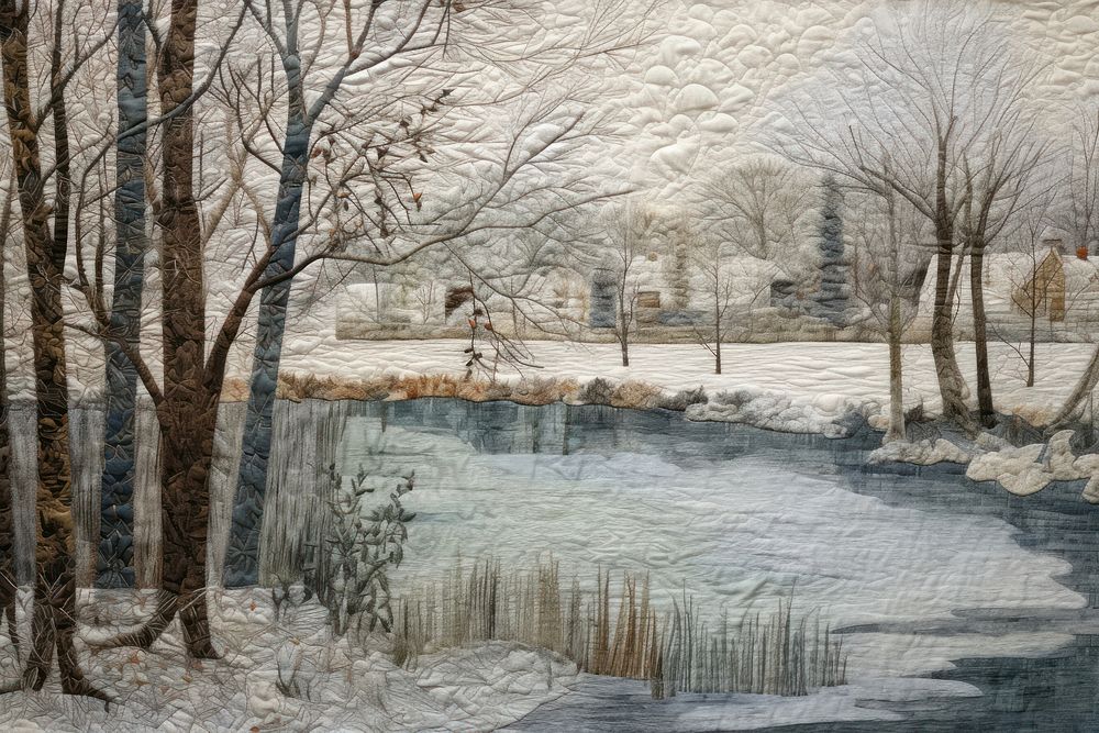 Tree snow land landscape. | Free Photo - rawpixel