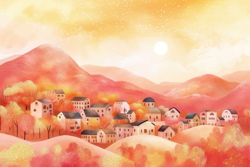 Background village architecture landscape building | Free Photo ...