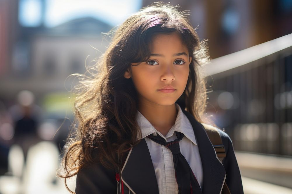 Peruvian young primary school girl | Free Photo - rawpixel
