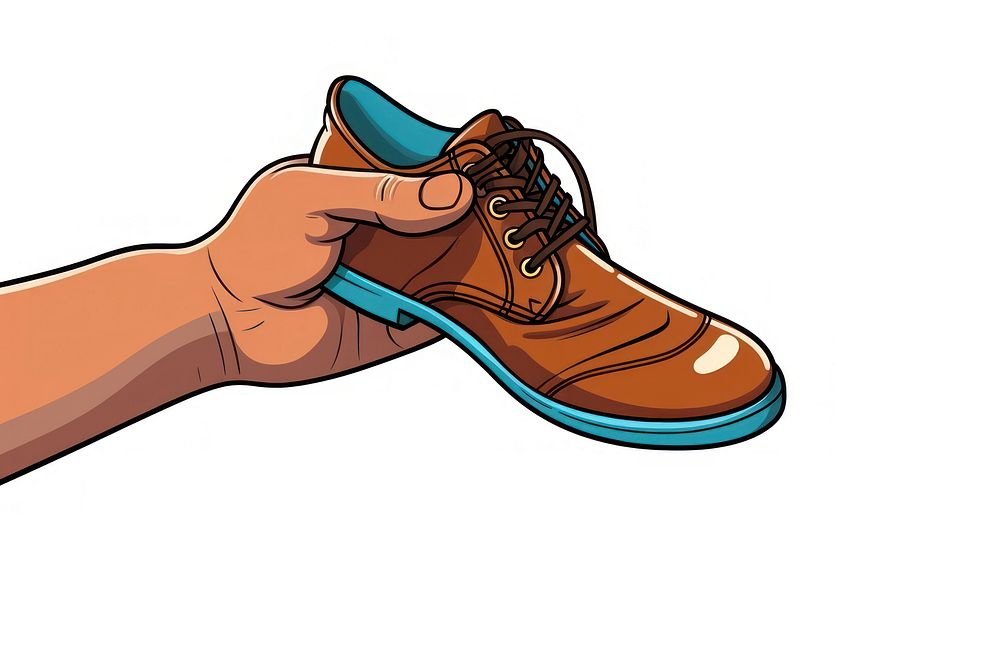 Human hand holding shoe footwear | Free Photo Illustration - rawpixel