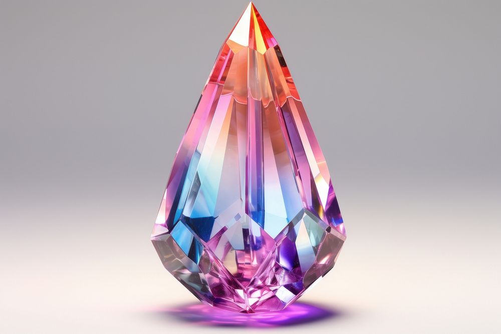 Bell gemstone crystal amethyst | Free Photo Illustration - rawpixel