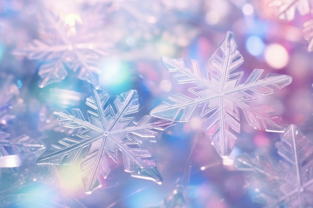 Snowflake pattern texture backgrounds nature | Free Photo - rawpixel