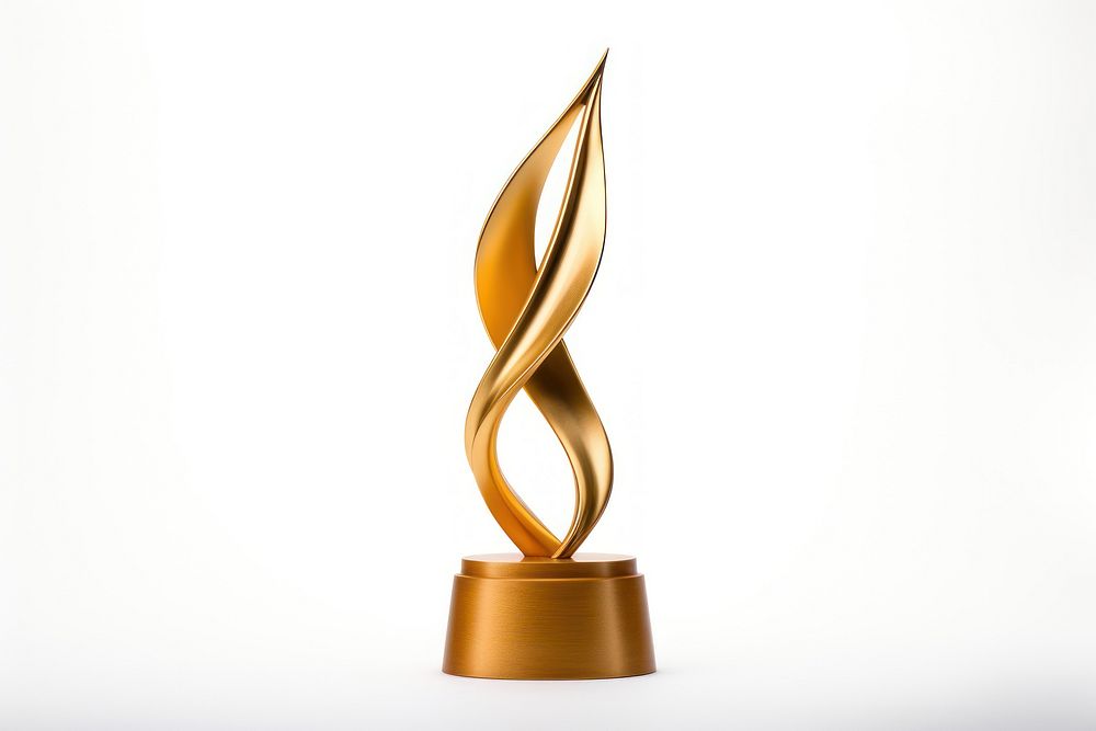 Golden award abstract trophy white | Premium Photo - rawpixel