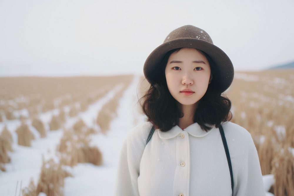 Korean portrait outdoors nature | Free Photo - rawpixel